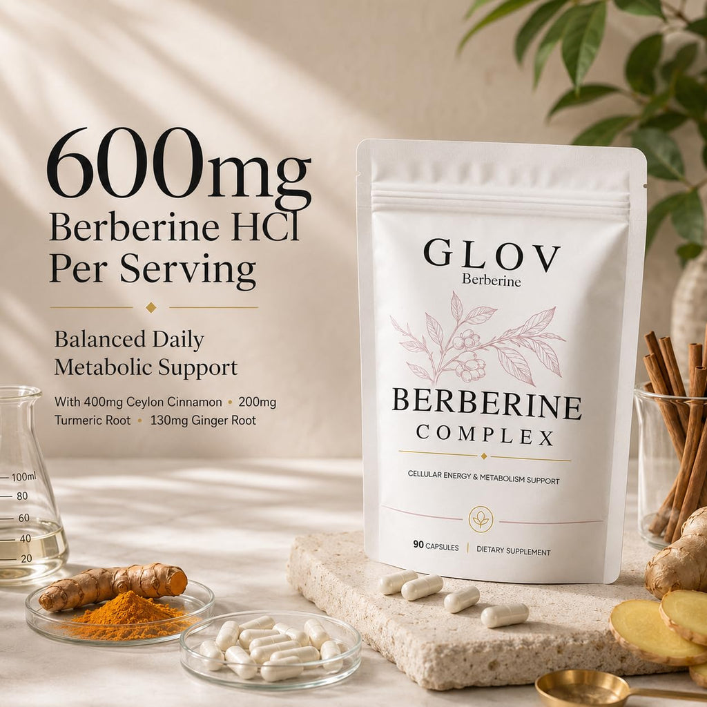Cinnamon-infused berberine capsules