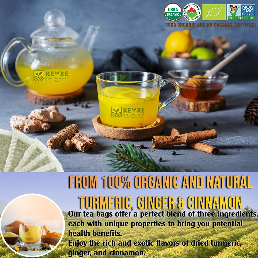 cinnamon infused herbal tea bags