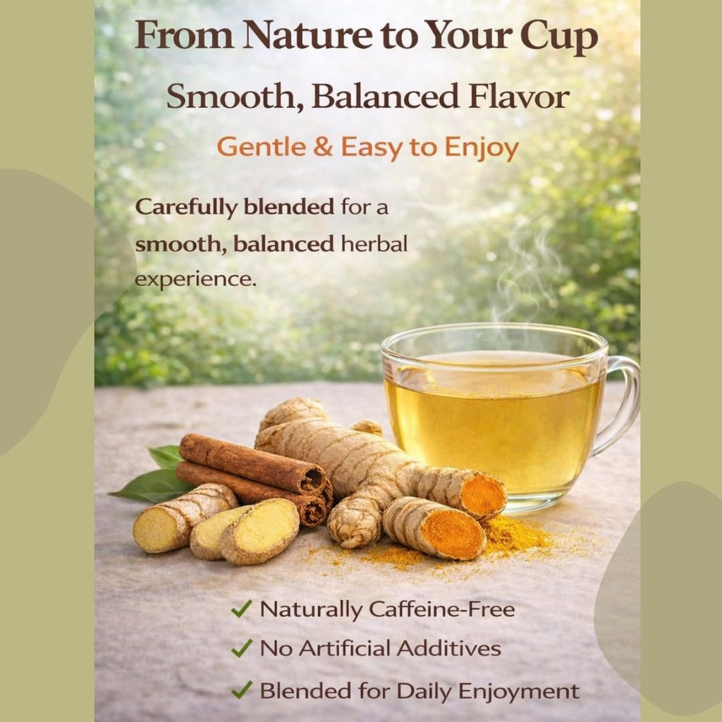 cinnamon infused turmeric herbal tea