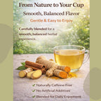 cinnamon infused turmeric herbal tea