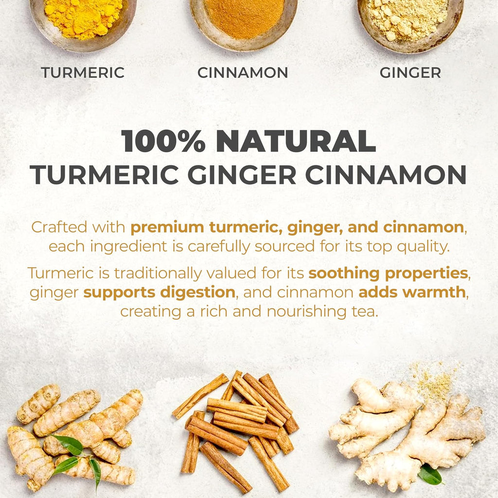 cinnamon infused turmeric tea
