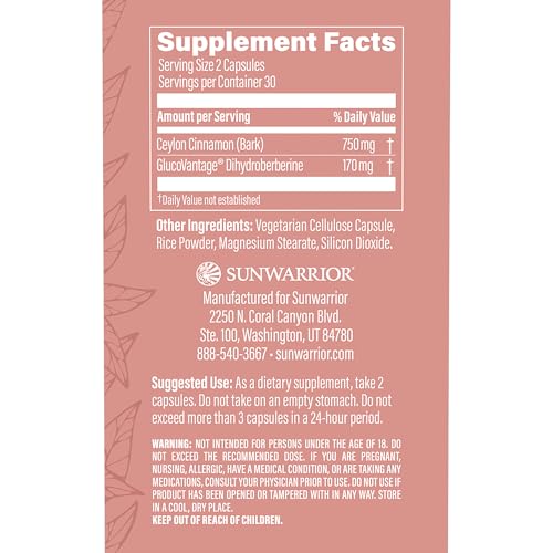 Cinnamon lovers dietary supplement