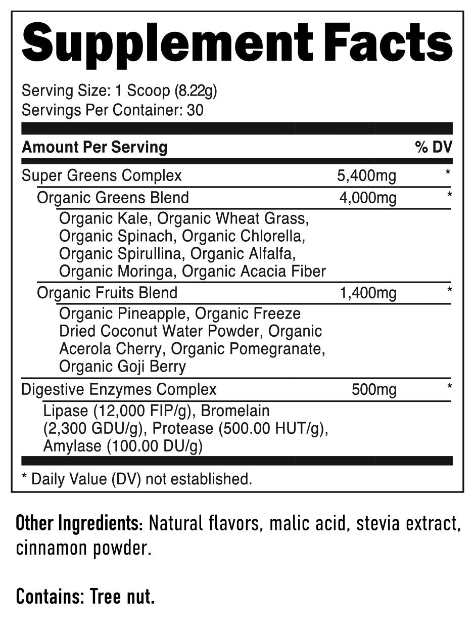 Cinnamon lovers superfood powder