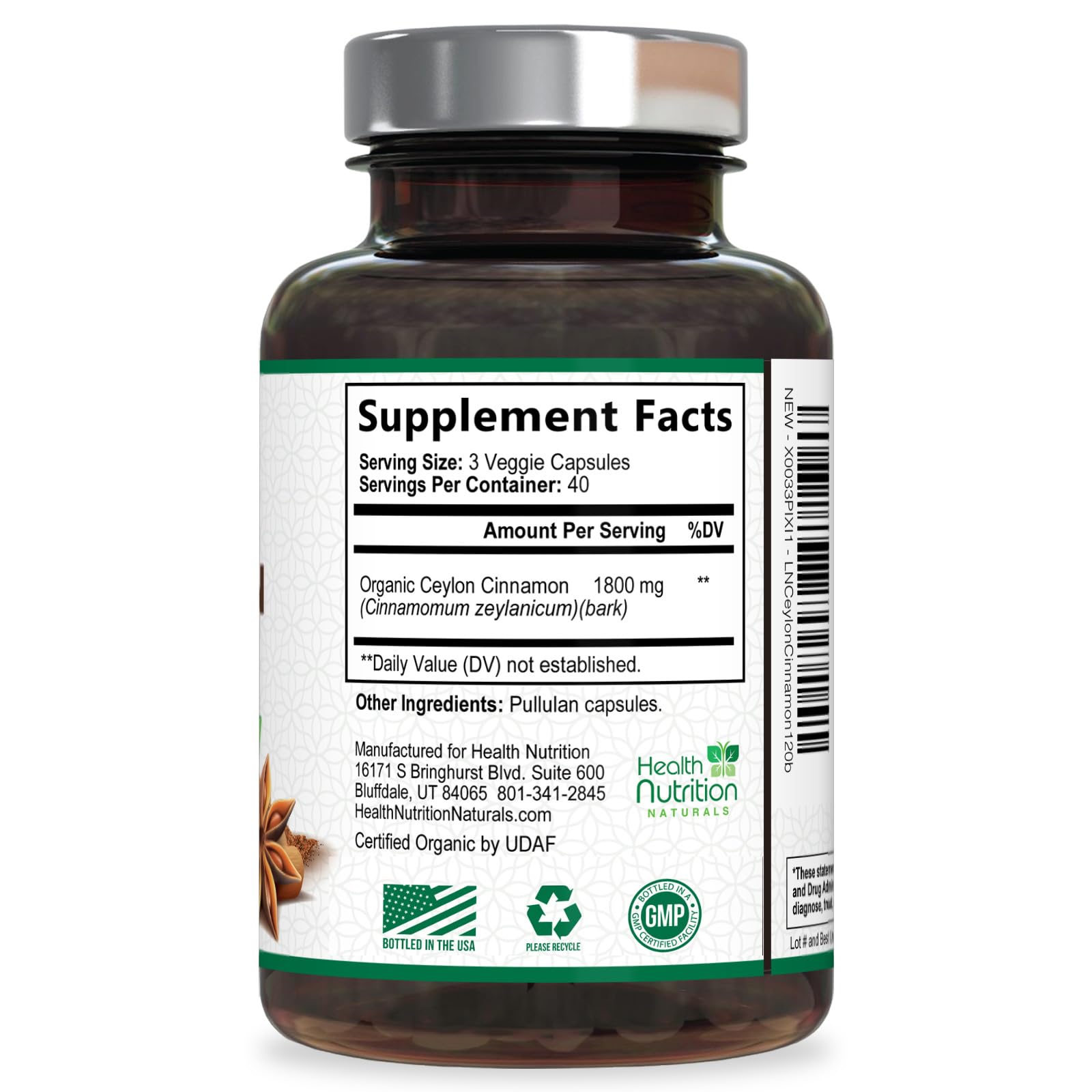cinnamon pills for vitality