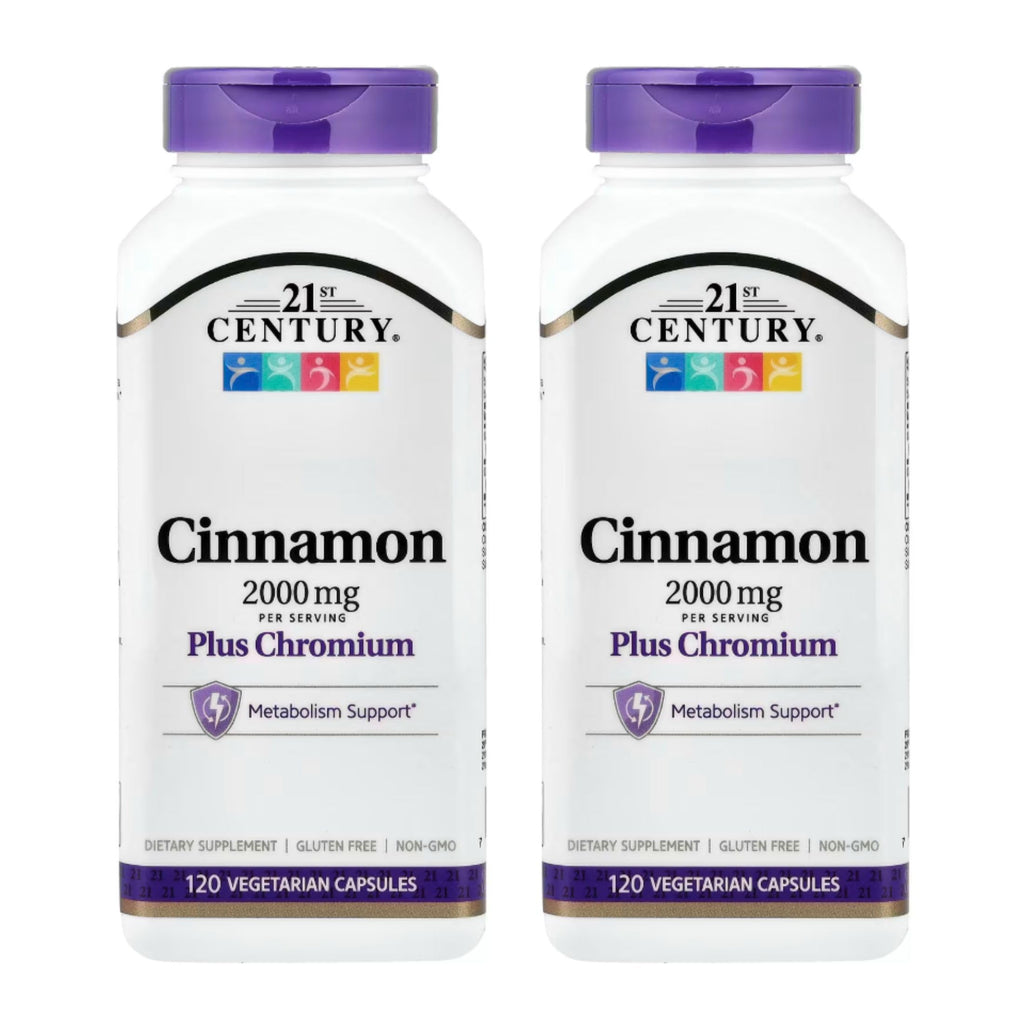 Cinnamon plus chromium capsules for health