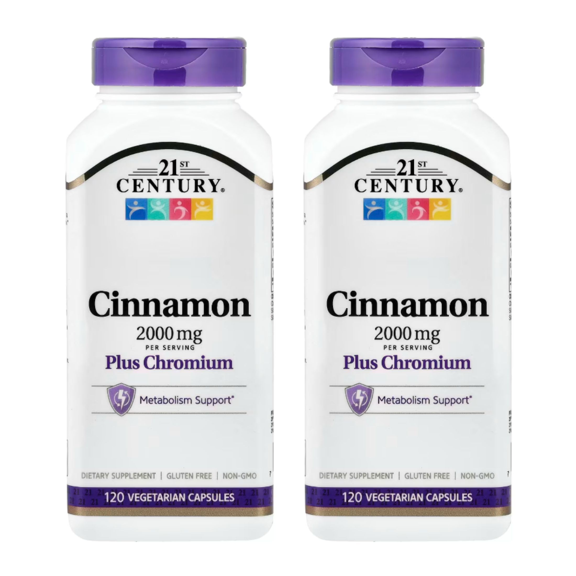 Cinnamon plus chromium capsules for health