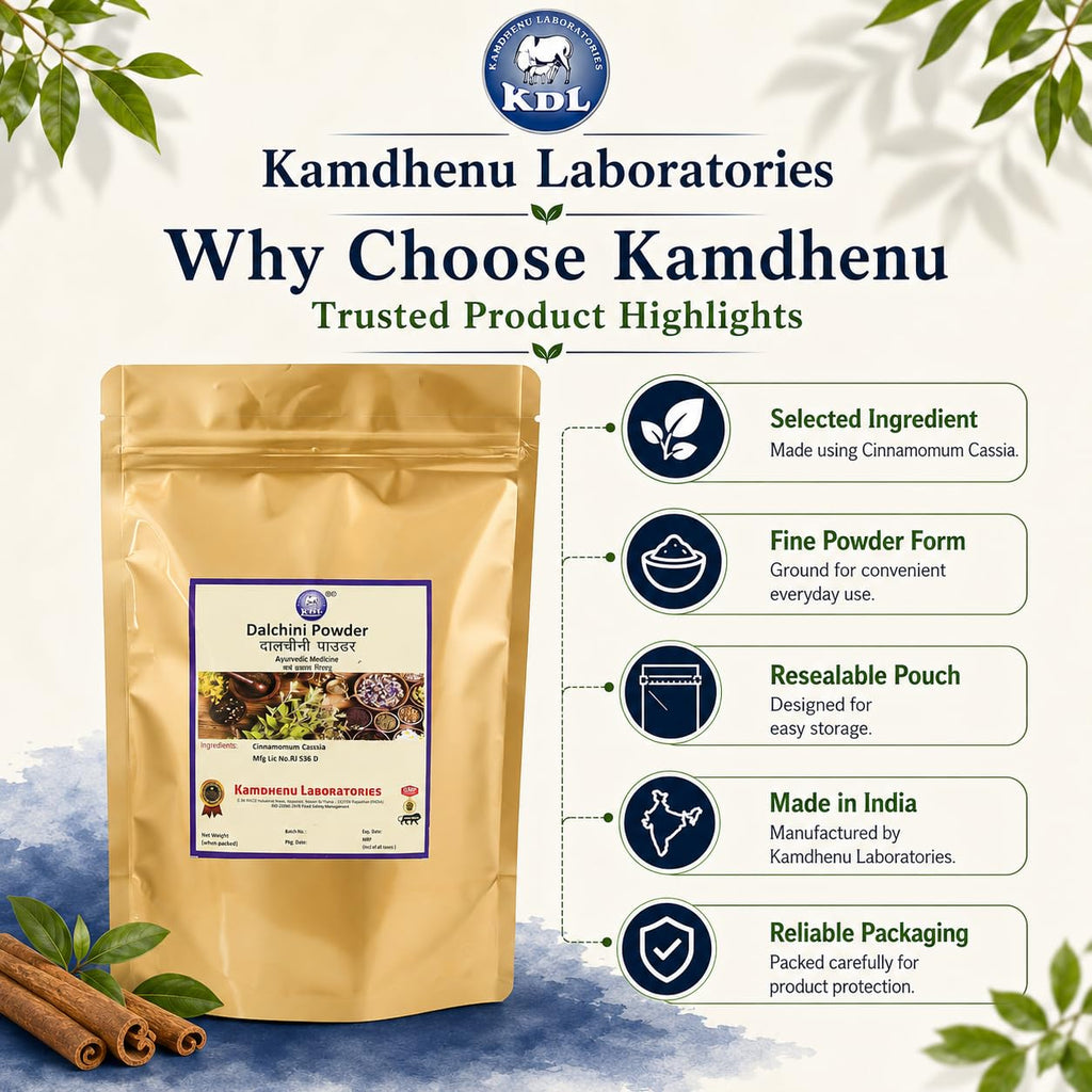 Cinnamon powder for spiced beverages