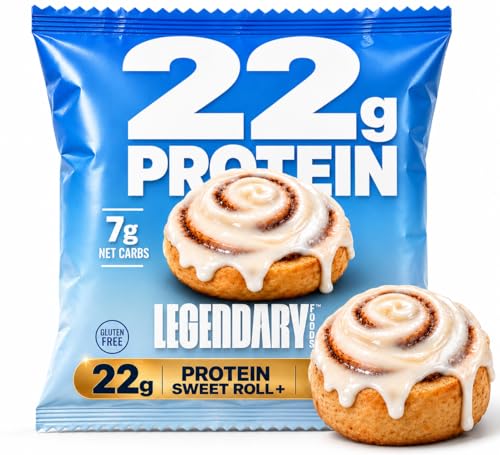 Cinnamon protein sweet rolls snack