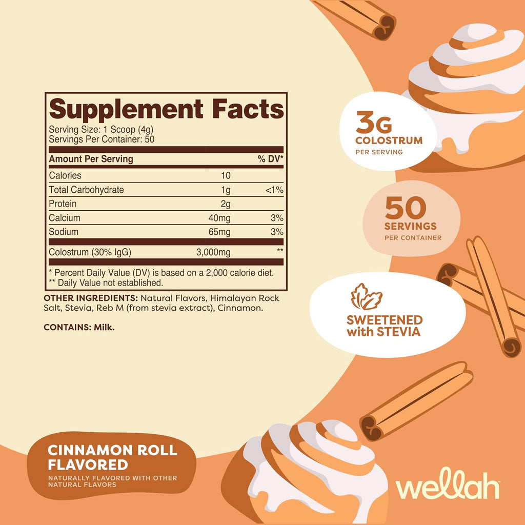 Cinnamon roll flavour multivitamins