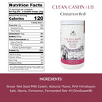 Cinnamon roll flavour protein powder