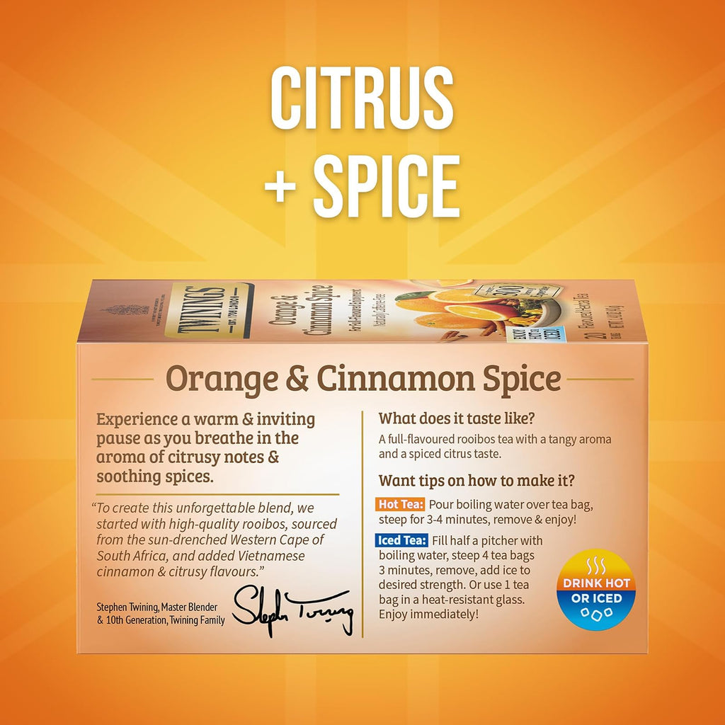 cinnamon spice herbal tea bags