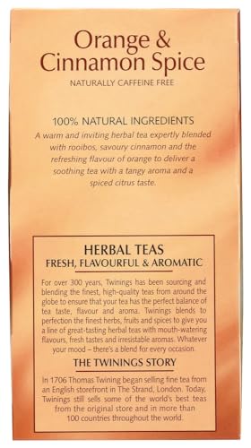 cinnamon spice herbal tea bags