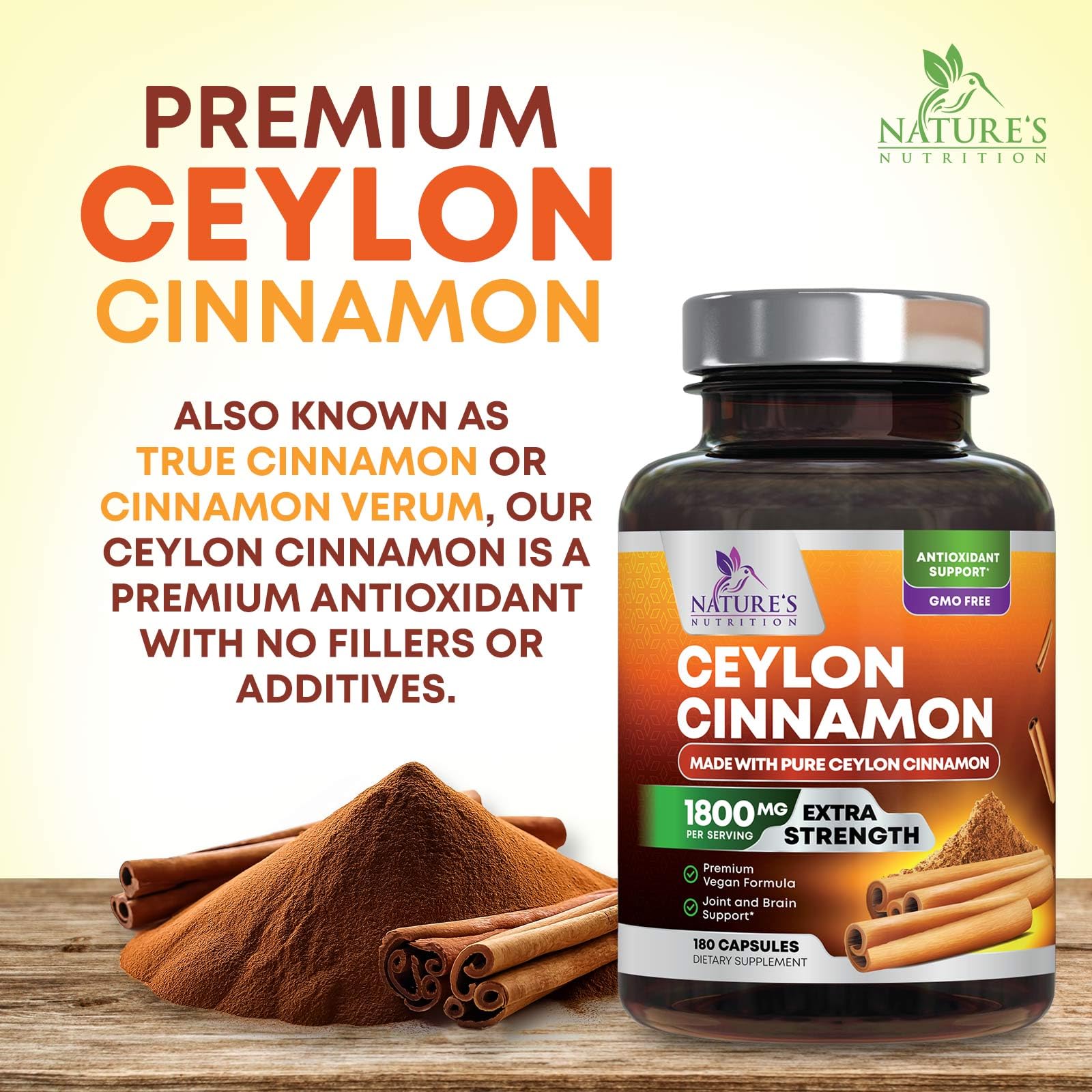 cinnamon supplement for active lifestyle