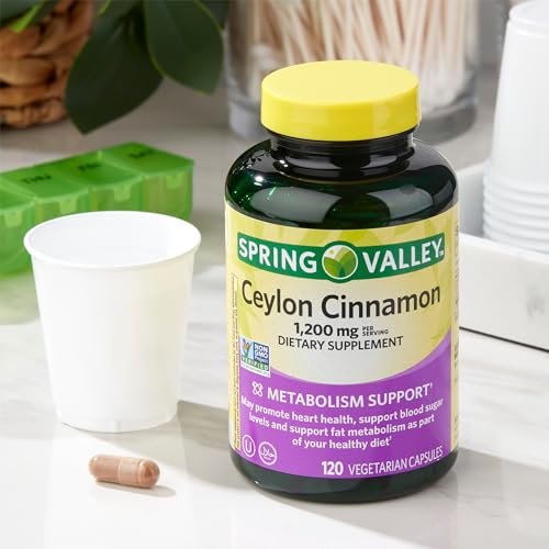 Cinnamon supplement for daily vitality