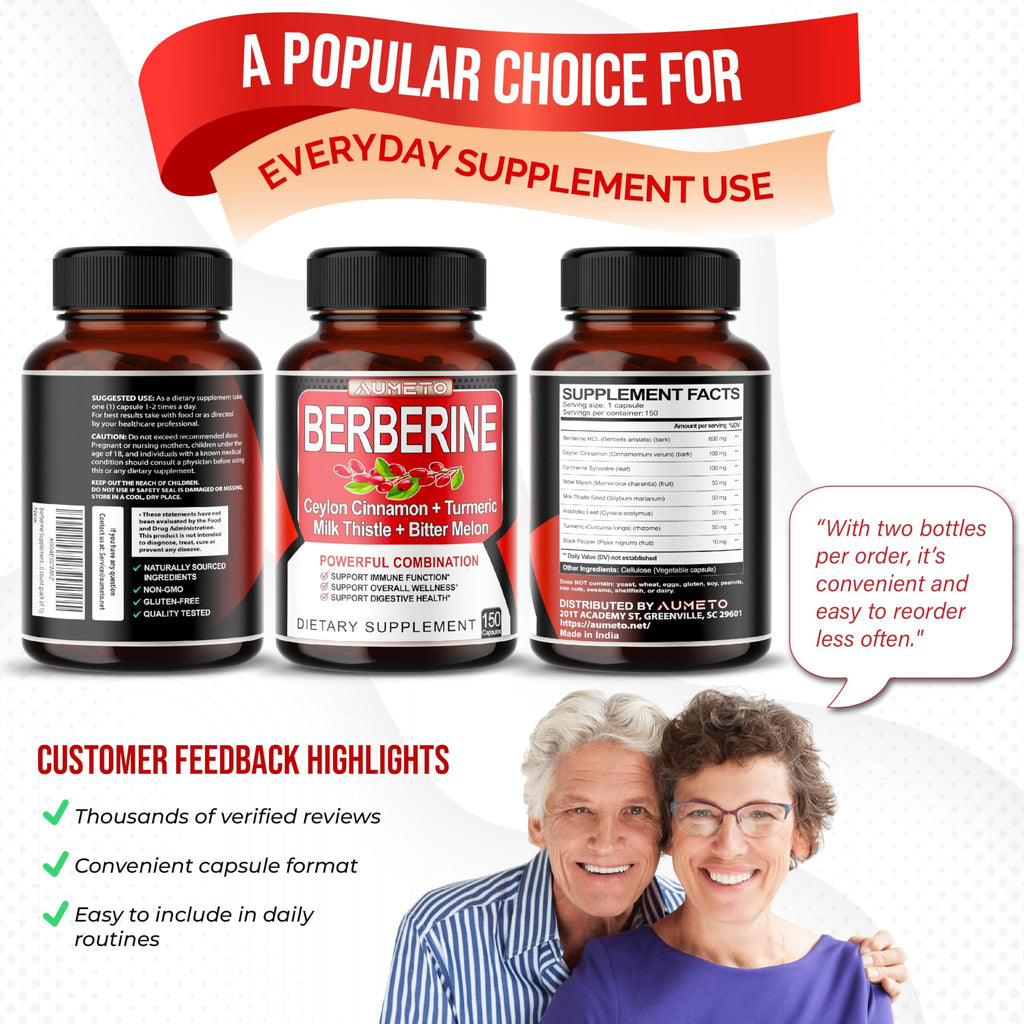 Cinnamon supplement for healthy metabolism