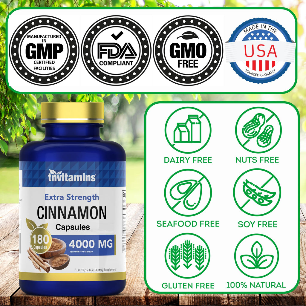 Cinnamon supplement for heart health