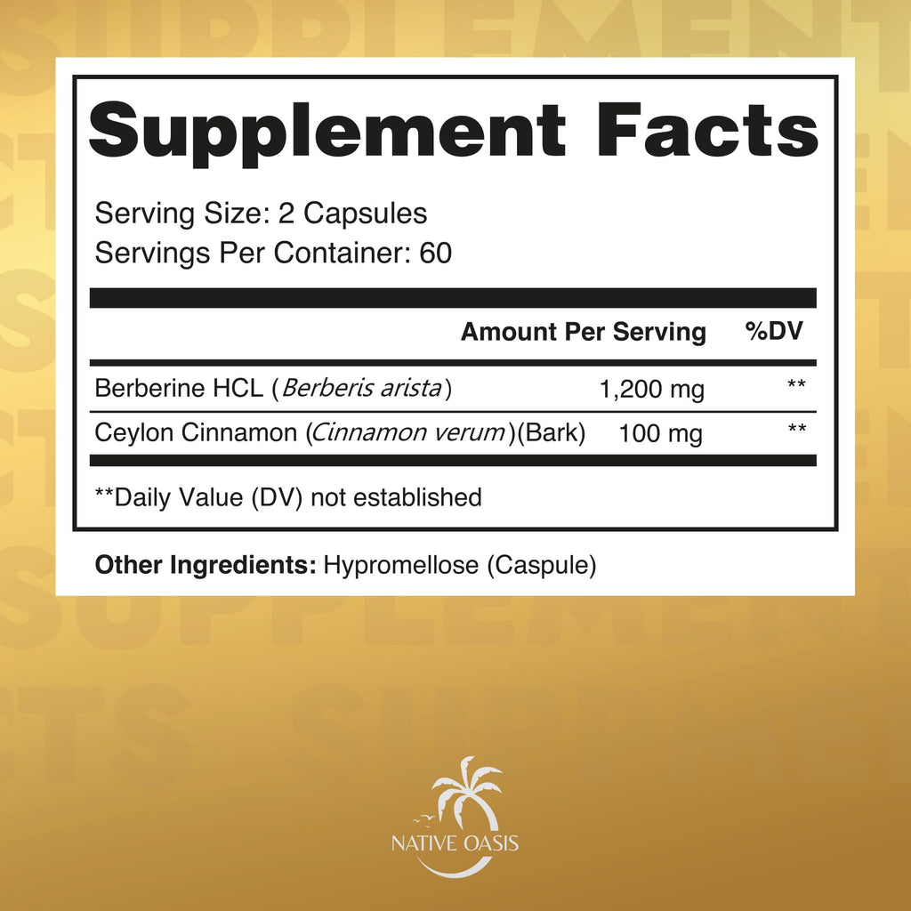 Cinnamon supplement for overall health