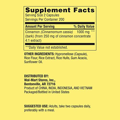 cinnamon supplement for weight management