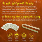 cinnamon tea bags for a cozy brew