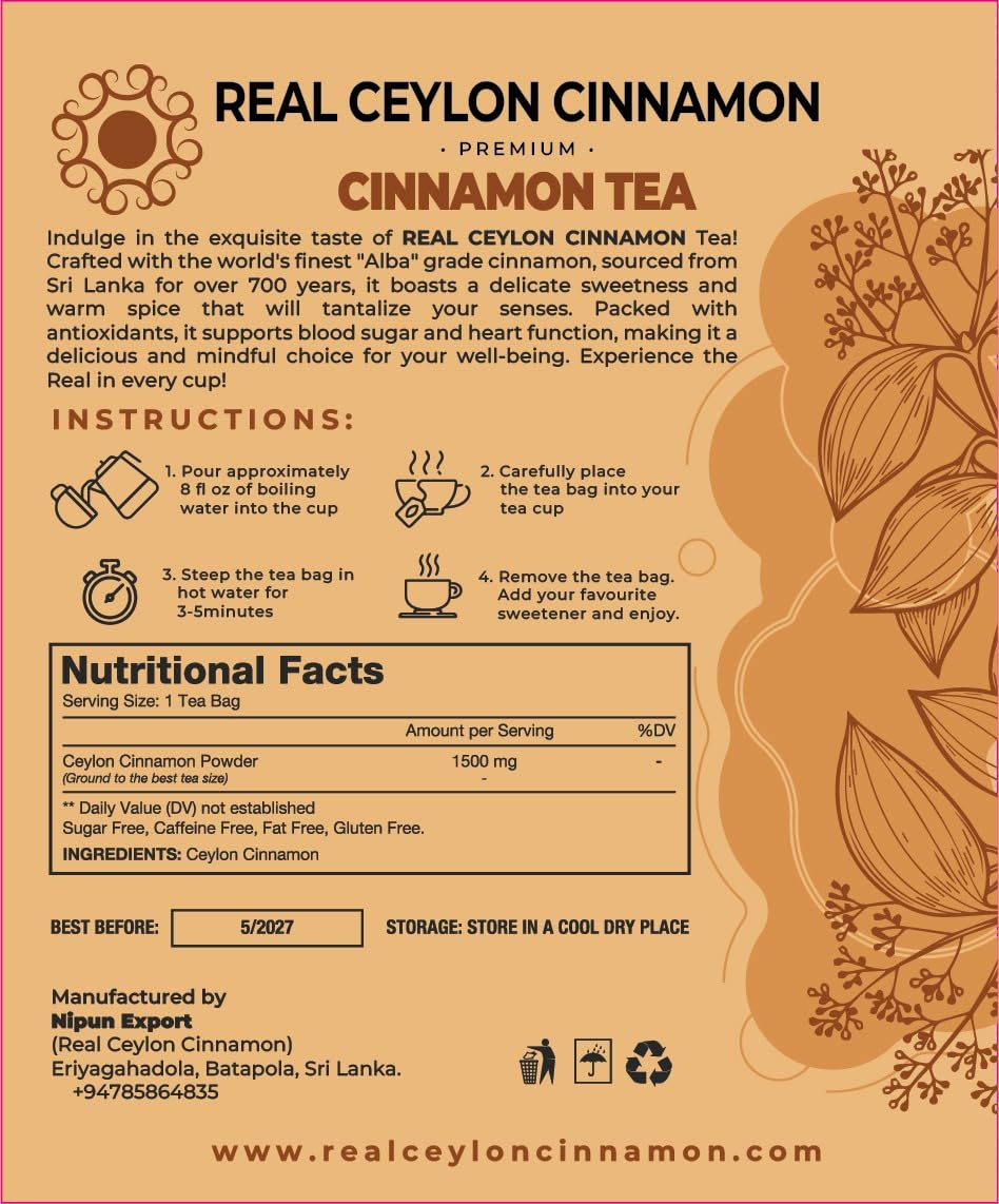 cinnamon tea lovers gift