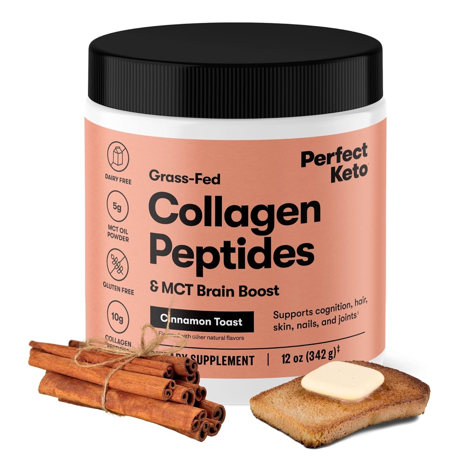 cinnamon toast collagen peptides powder