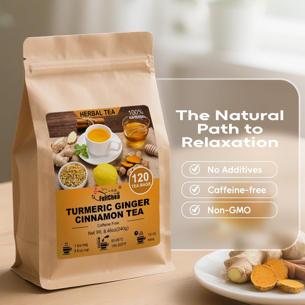 cinnamon turmeric tea for wellness