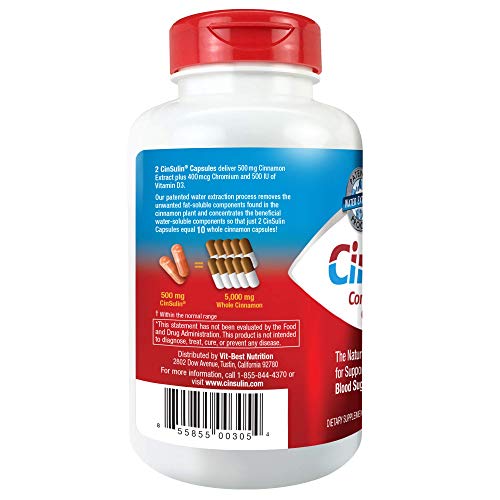 CinSulin cinnamon for digestive support