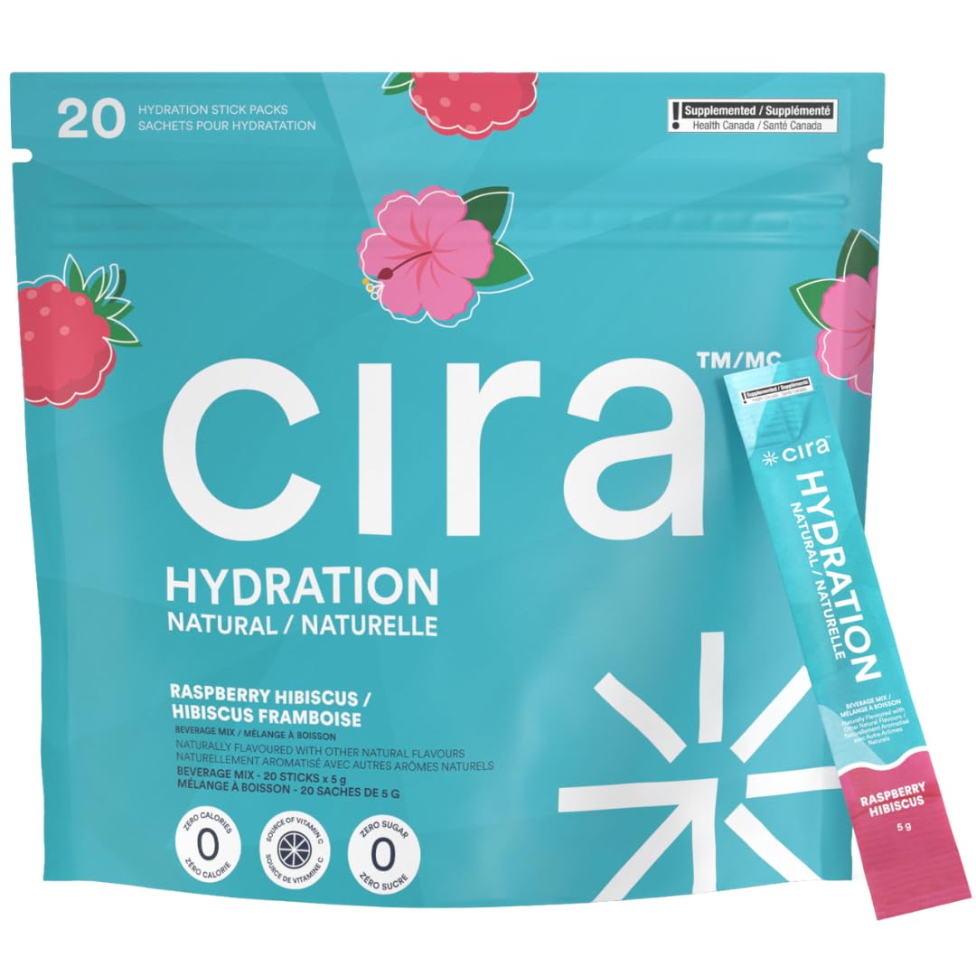 Cira hydration raspberry hibiscus electrolytes