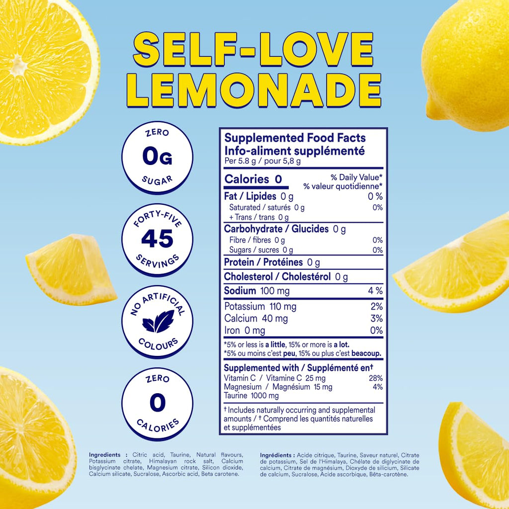 Cira Self Love Lemonade refreshing beverage