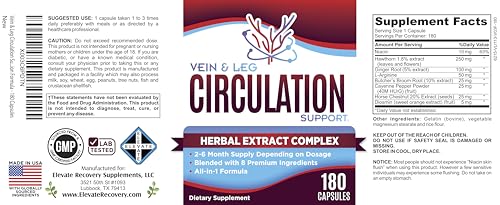 circulation health vitamins for active lifestyles