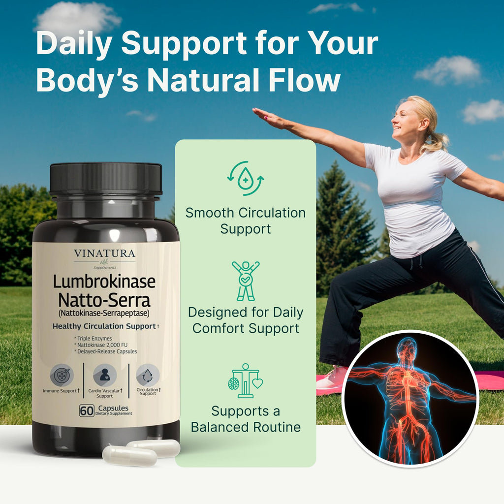 Circulation support with VINATURA enzymes