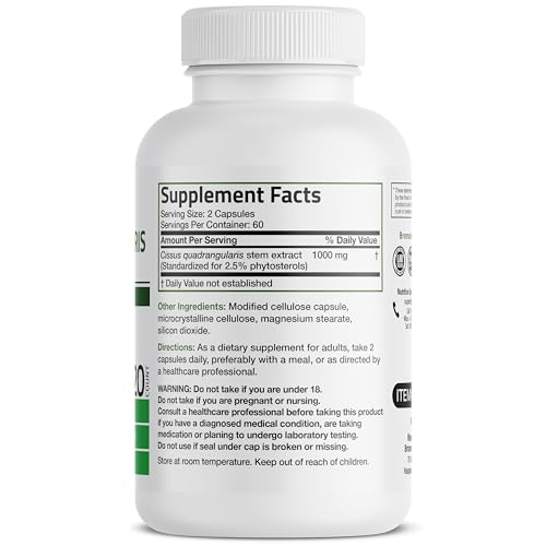 Cissus Quadrangularis extract for mobility