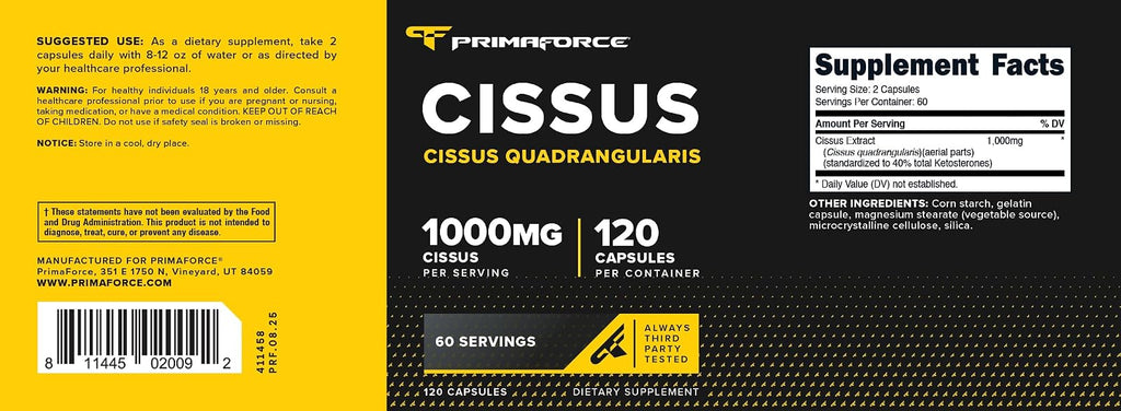 Cissus Quadrangularis extract health benefits