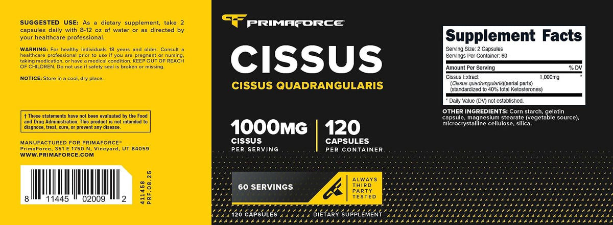 Cissus Quadrangularis extract health benefits