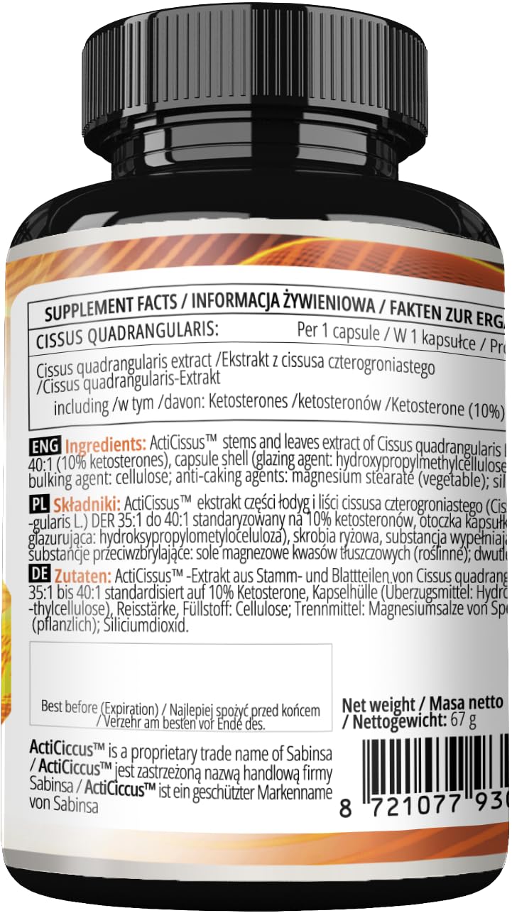 cissus quadrangularis for active lifestyle