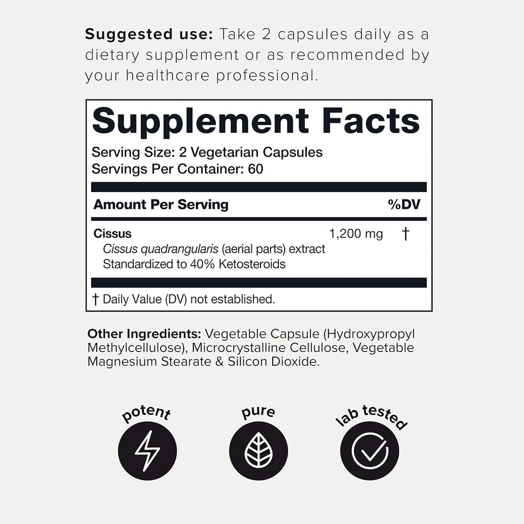 Cissus Quadrangularis multivitamin for men