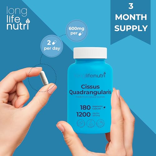 cissus quadrangularis three month supply