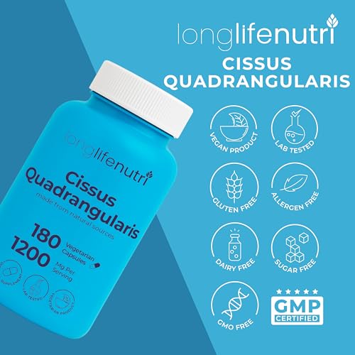 cissus quadrangularis with no additives