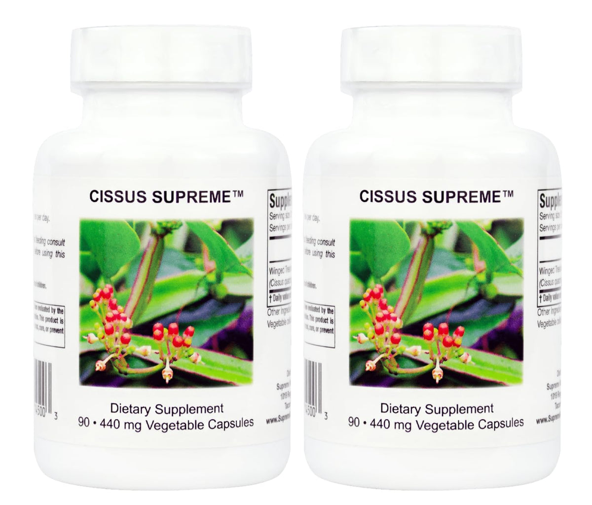 Cissus Supreme vegetarian capsules for wellness