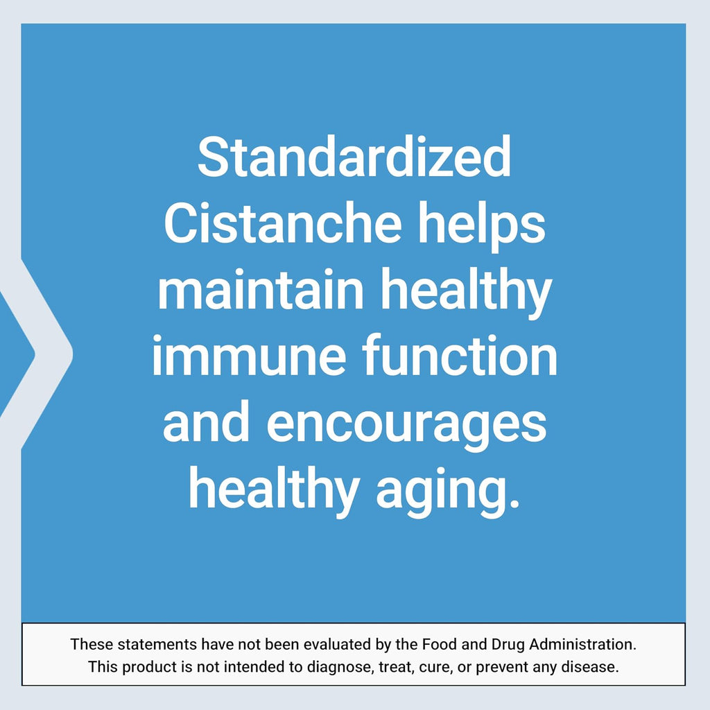 Cistanche extract for seniors' health