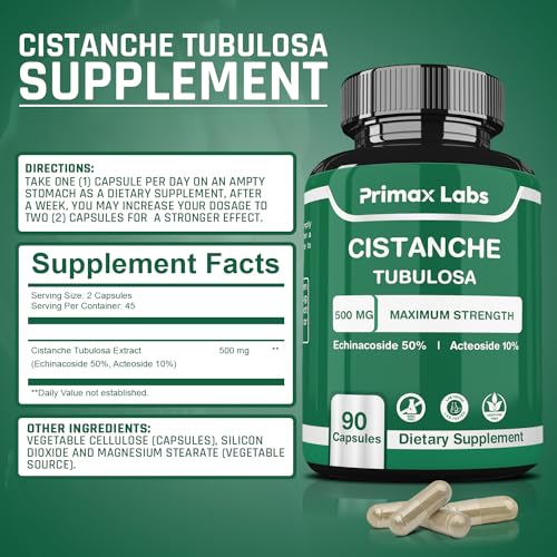 Cistanche supplement for immune support
