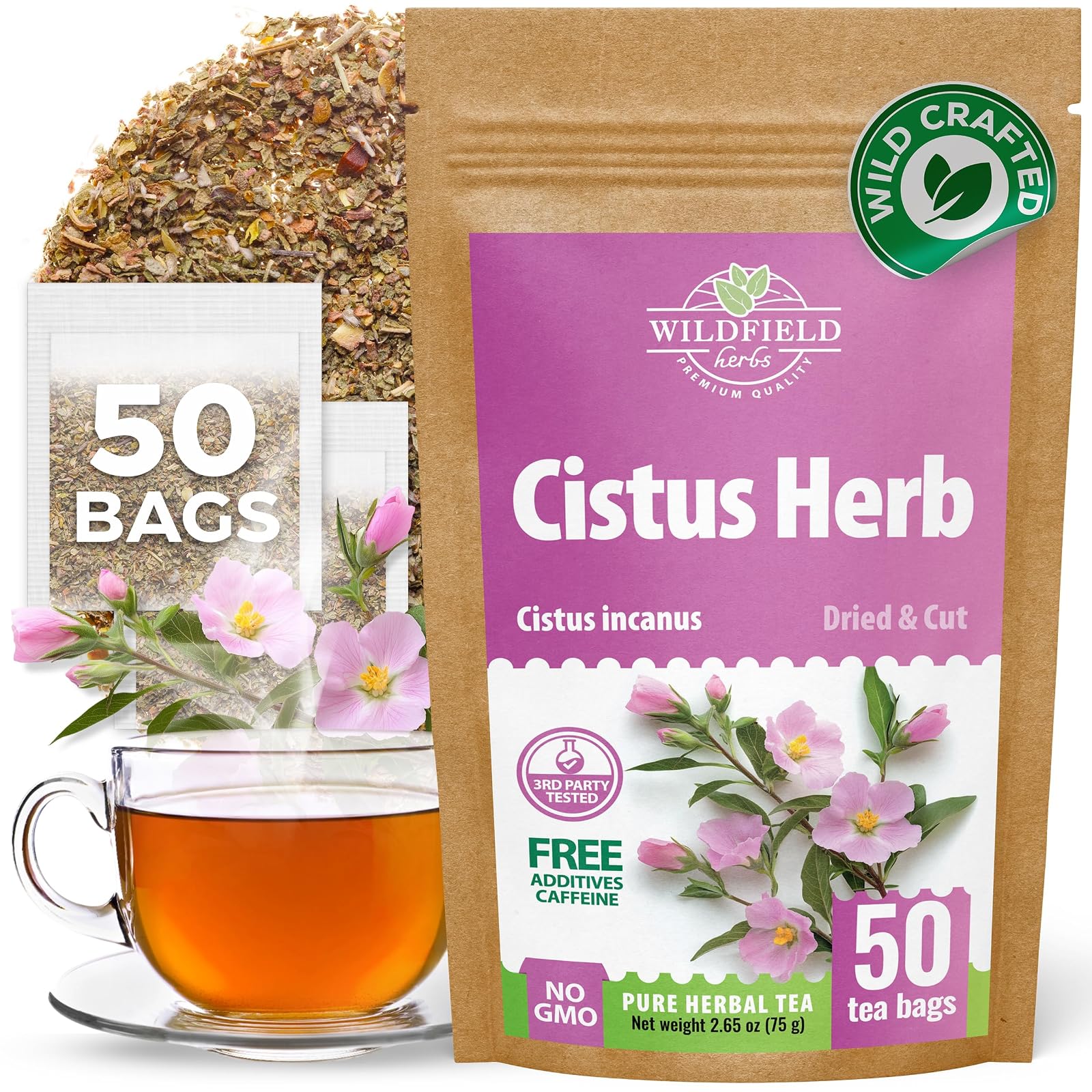 Cistus Incanus herbal tea bags