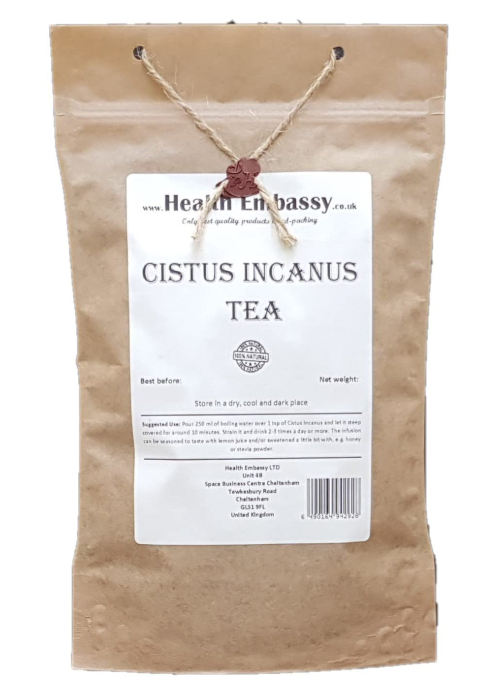 Cistus Incanus tea for immune support