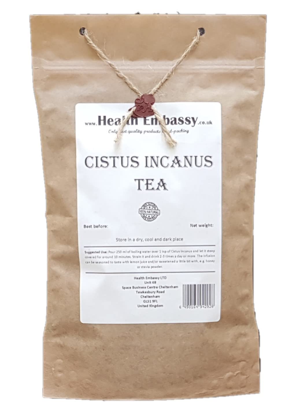 Cistus Incanus tea for immune support