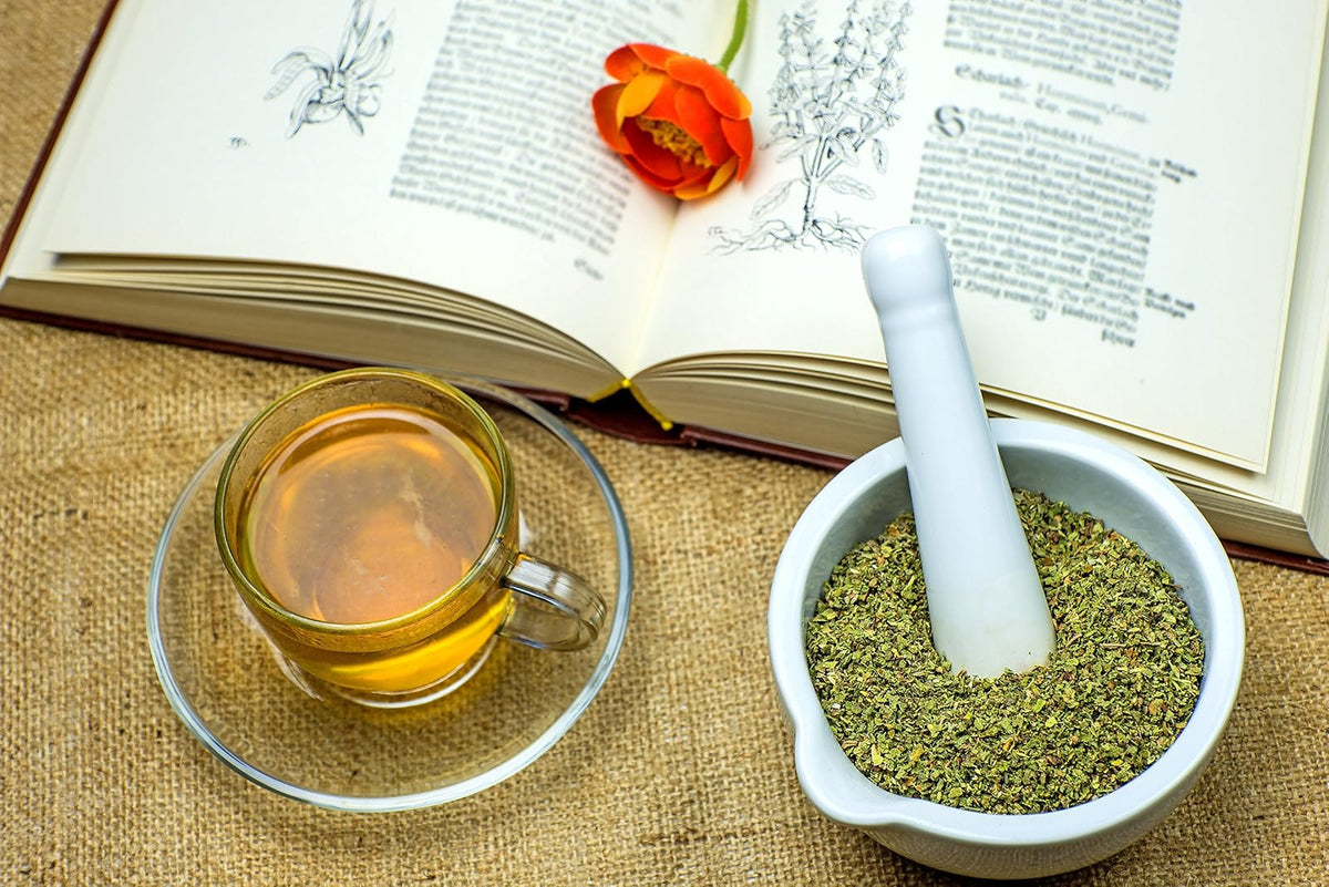 Cistus Incanus tea for relaxation