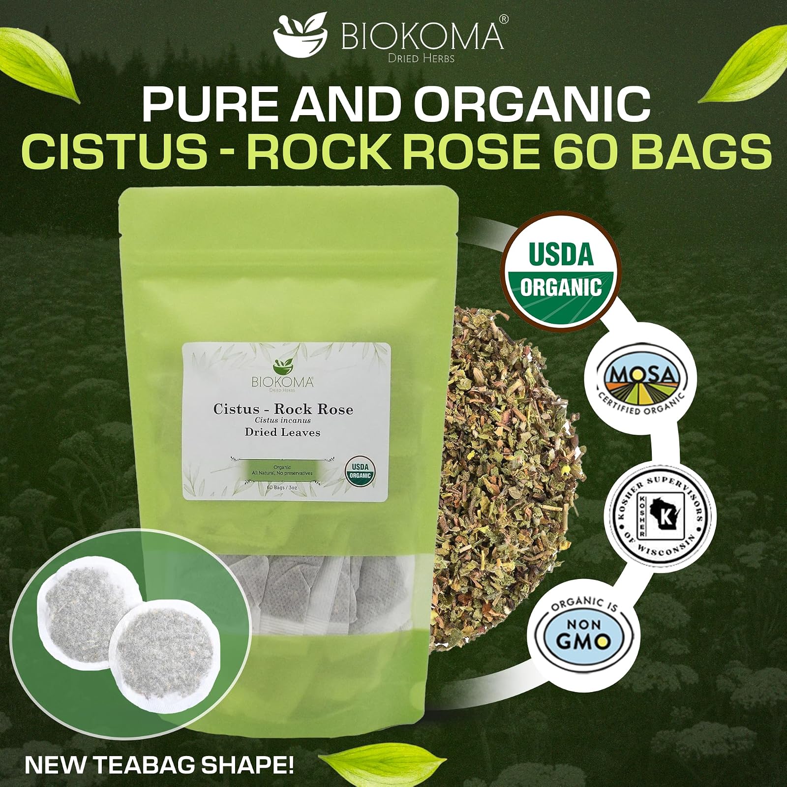 Cistus Rock Rose tea benefits