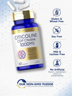 Citicoline capsules for mental clarity