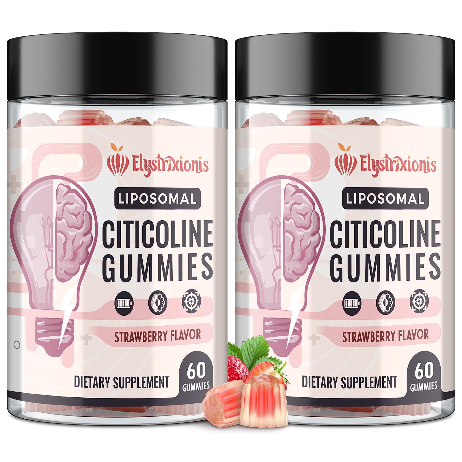 Citicoline gummies for brain health