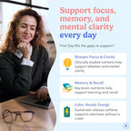 Citicoline gummy multivitamin for energy