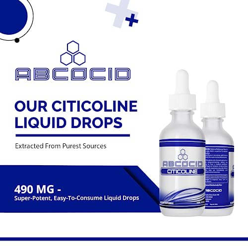 Citicoline liquid for cognitive support
